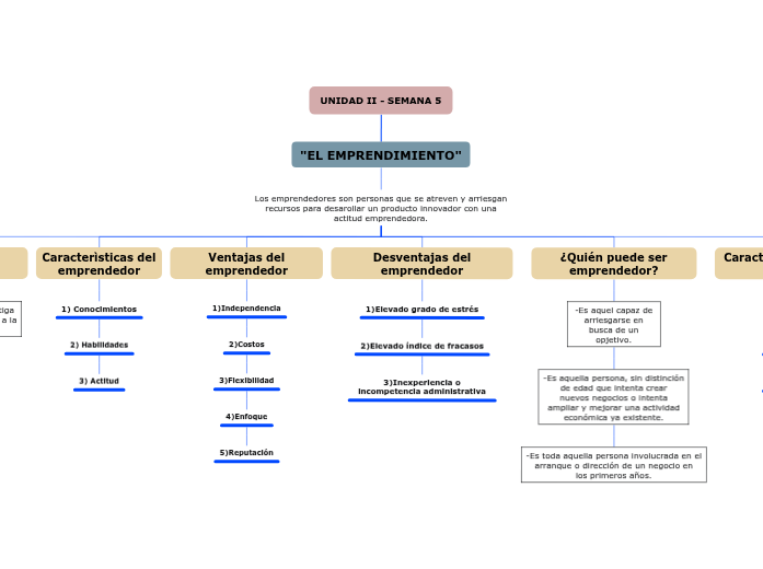 UNIDAD II - SEMANA 5 - Mind Map